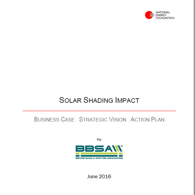 National Energy Foundation - Solar shading impact report - ShadeIT
