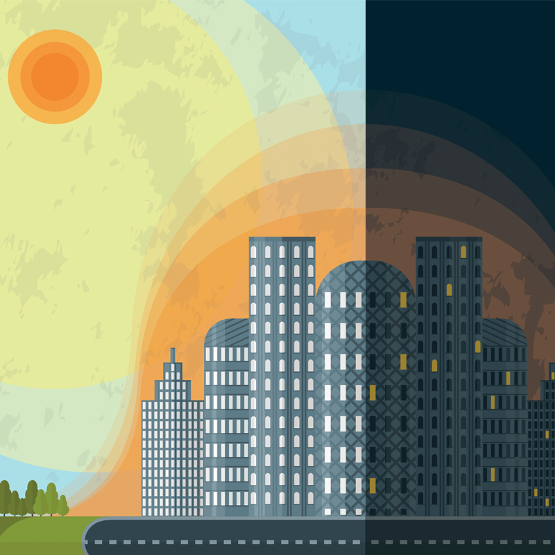 What is the Urban Heat Island (UHI) effect? - ShadeIT